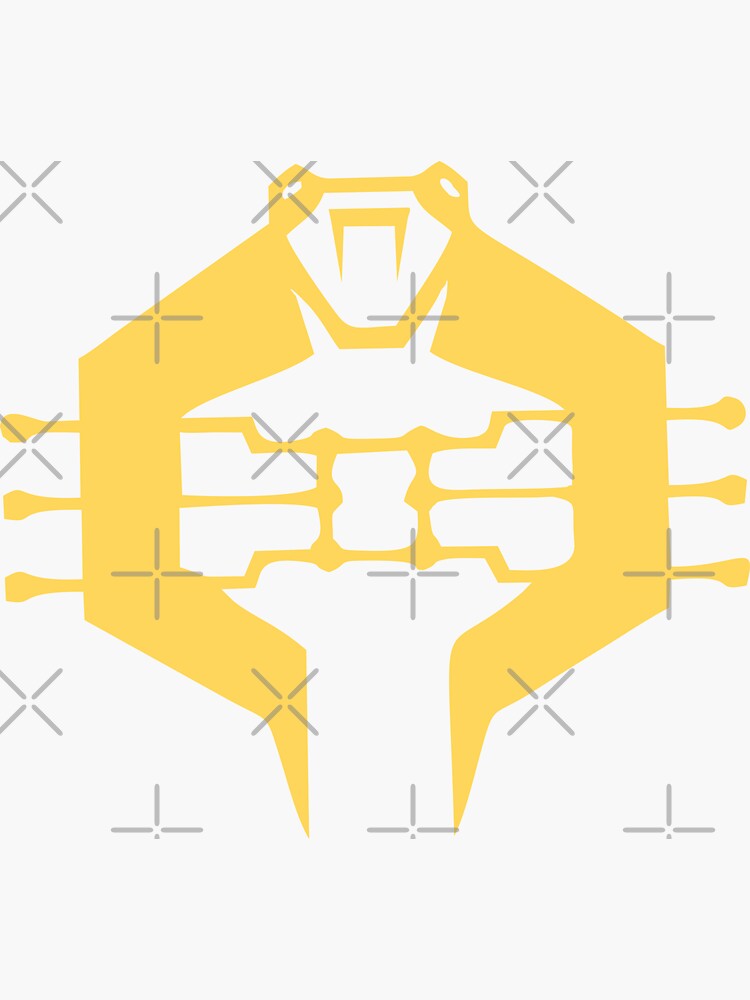 "Gi Joe Cobra BAT Logo" Sticker for Sale by aliberalino | Redbubble