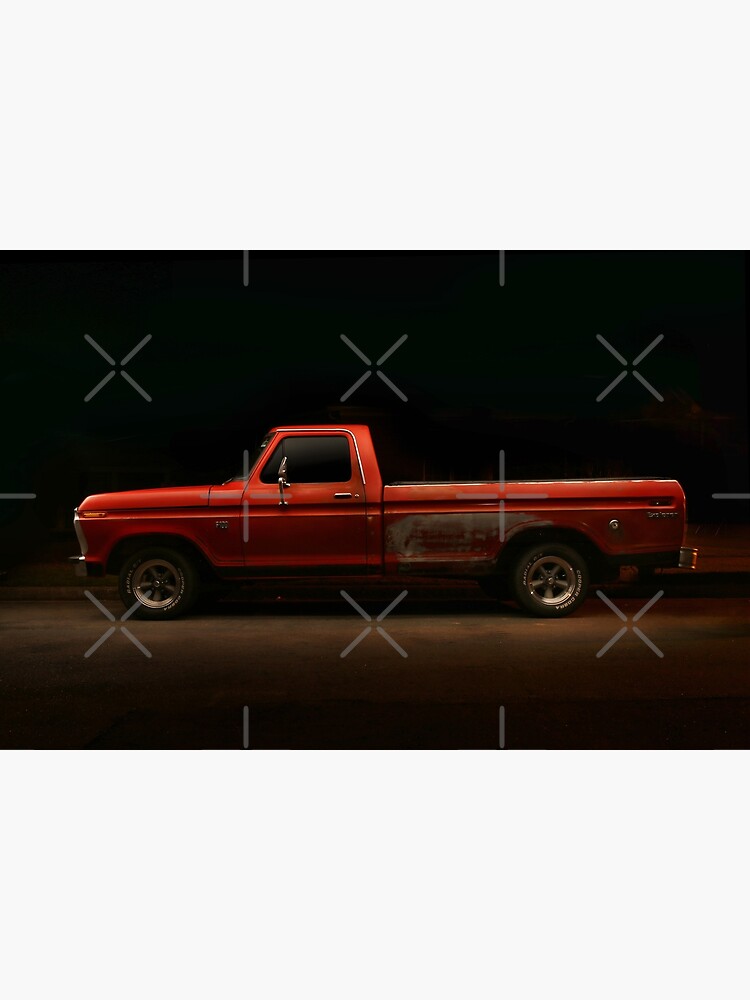 "1974 Ford F100 - light paint" Poster by mal-photography | Redbubble