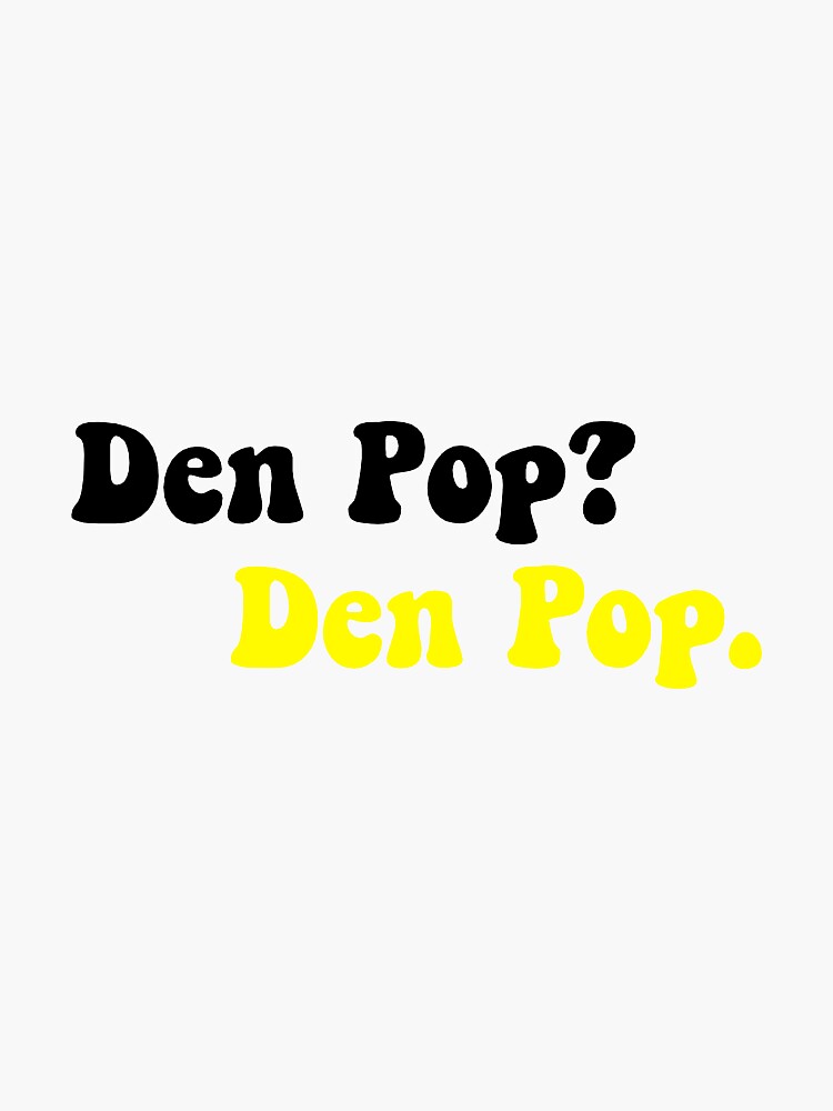 "Den Pop Purdue Sticker" Sticker for Sale by megandato | Redbubble