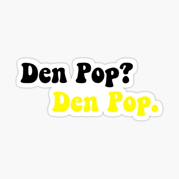 "Den Pop Purdue Sticker" Sticker for Sale by megandato | Redbubble