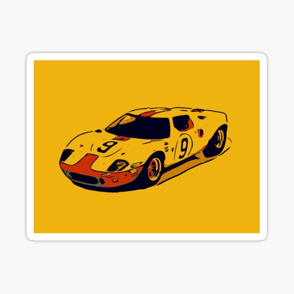 Gt40 Stickers | Redbubble