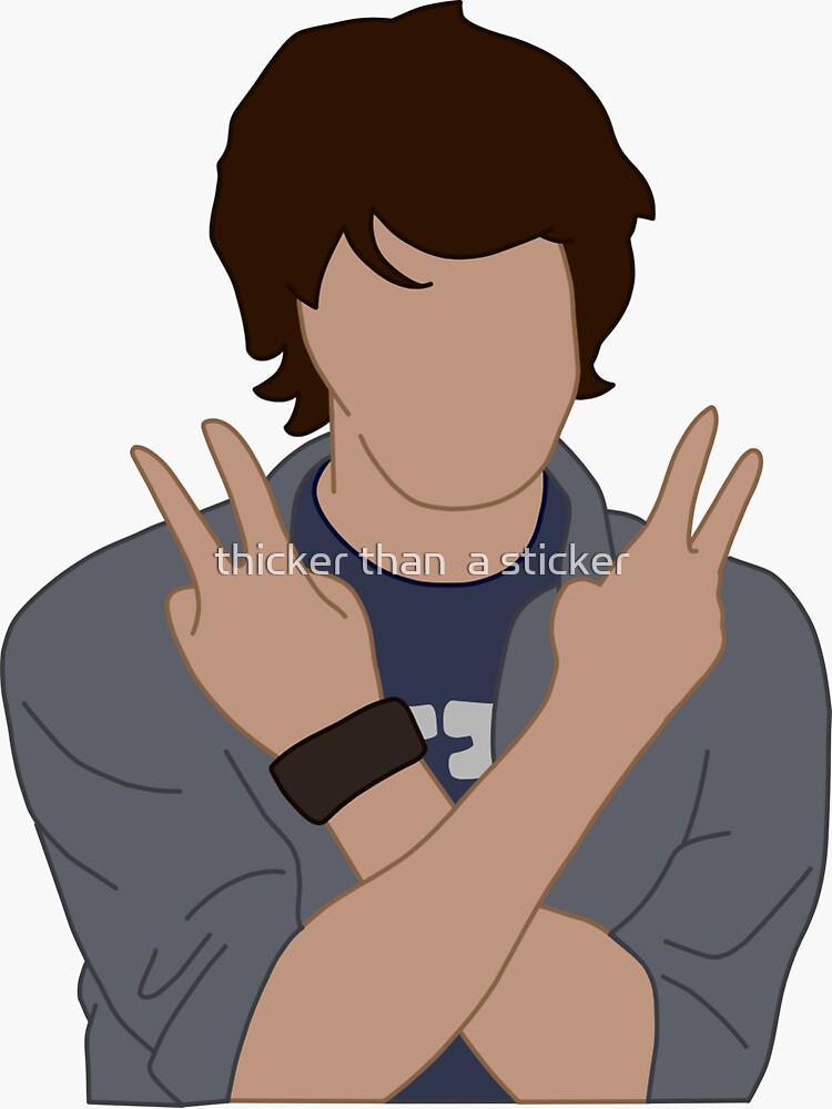 "Rodrick Heffley" Sticker for Sale by XamXam00 | Redbubble