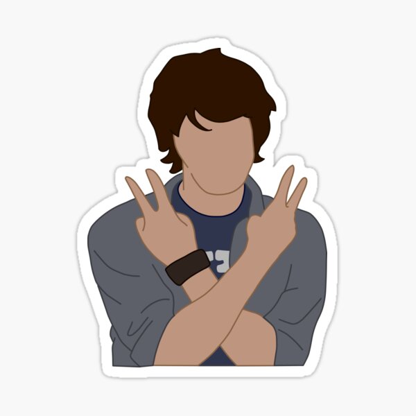 "Rodrick Heffley" Sticker for Sale by XamXam00 | Redbubble