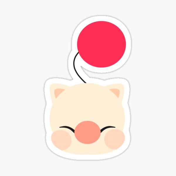 Cute Moogle Stickers | Redbubble