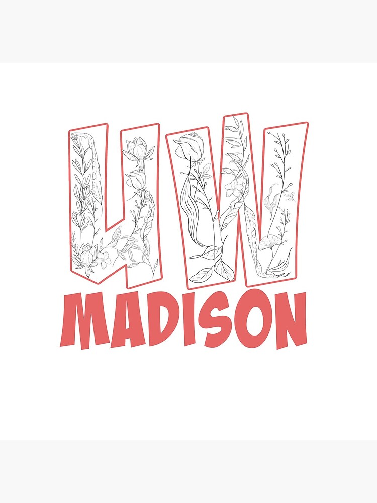 "UW Madison Floral Logo" Photographic Print for Sale by benoitgues ...