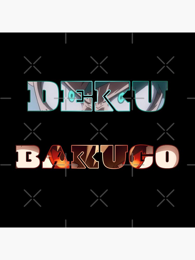 "MHA Rivals Duo Sticker Pack" Poster for Sale by MaikoDesigns | Redbubble