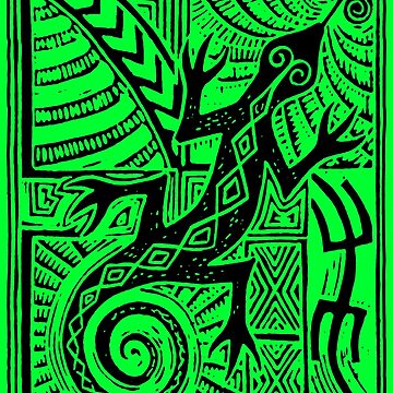 "Lizard Motif " Poster for Sale by JIJgalaxy | Redbubble
