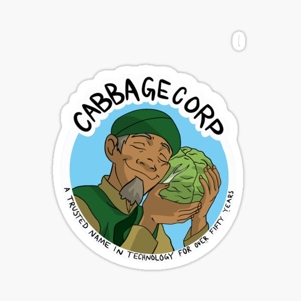 "Cabbage Corp" Sticker for Sale by Emhenry1331 | Redbubble
