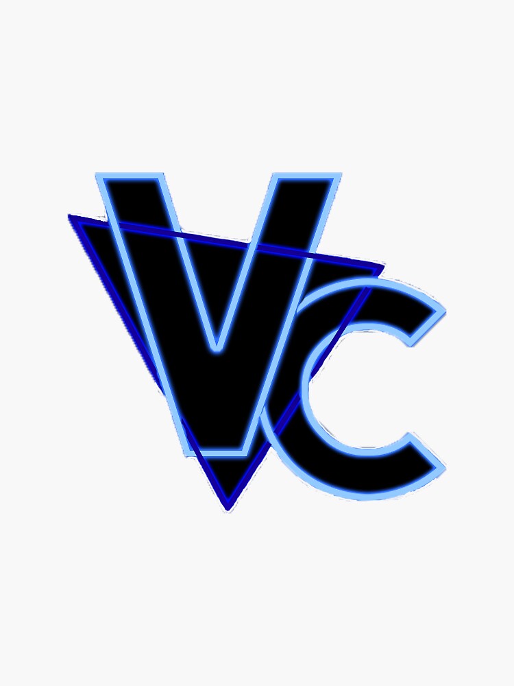 "Minimalistic VC Logo " Sticker by Uziiii | Redbubble