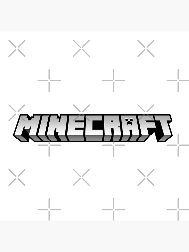 "minecraft logo" Poster by dakamu | Redbubble