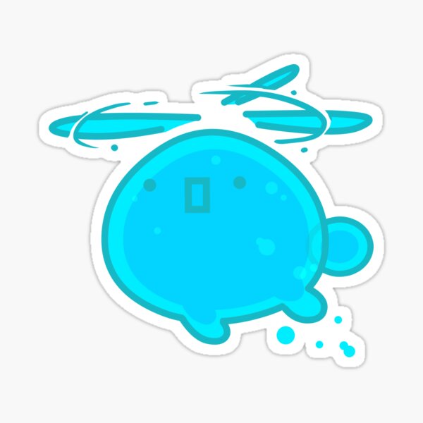 "Flying Fizz Slime 03" Sticker by fizzslime | Redbubble
