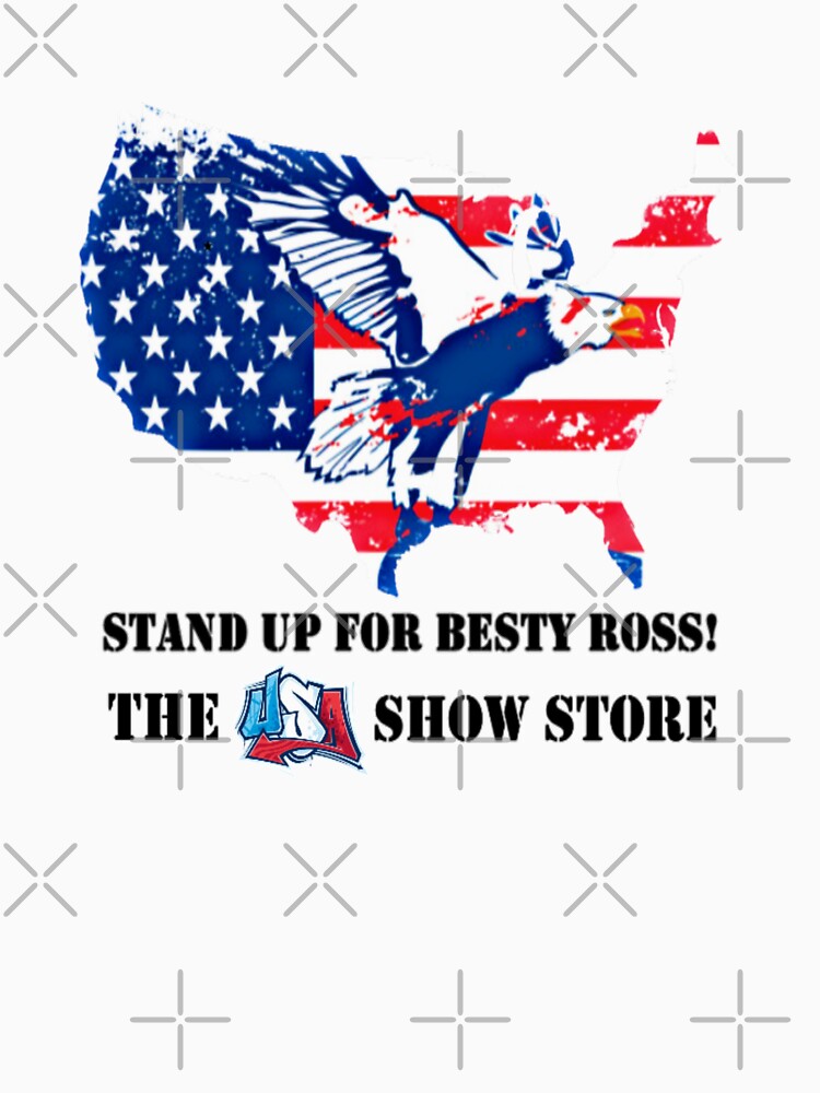 "Rush Betsy Ross Limbaugh T-Shirt ,STAND UP FOR BESTY ROSS " T-shirt by ...