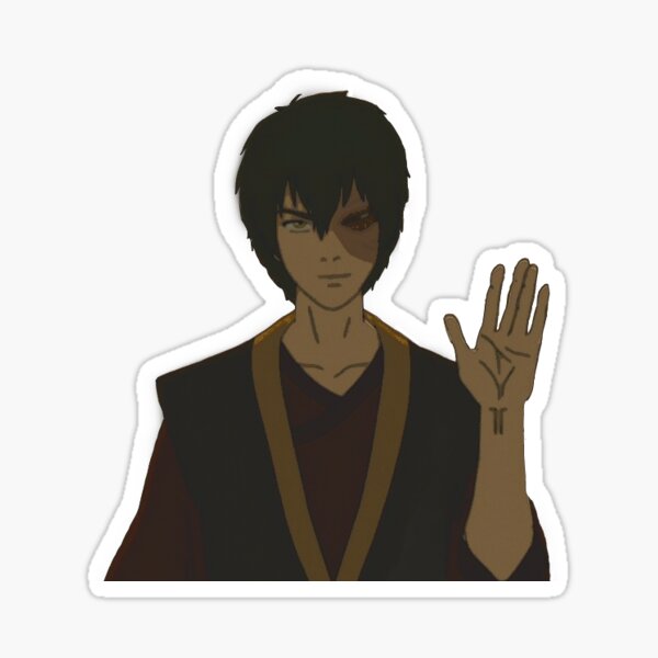 "soft waving zuko" Sticker by edenclarkk | Redbubble