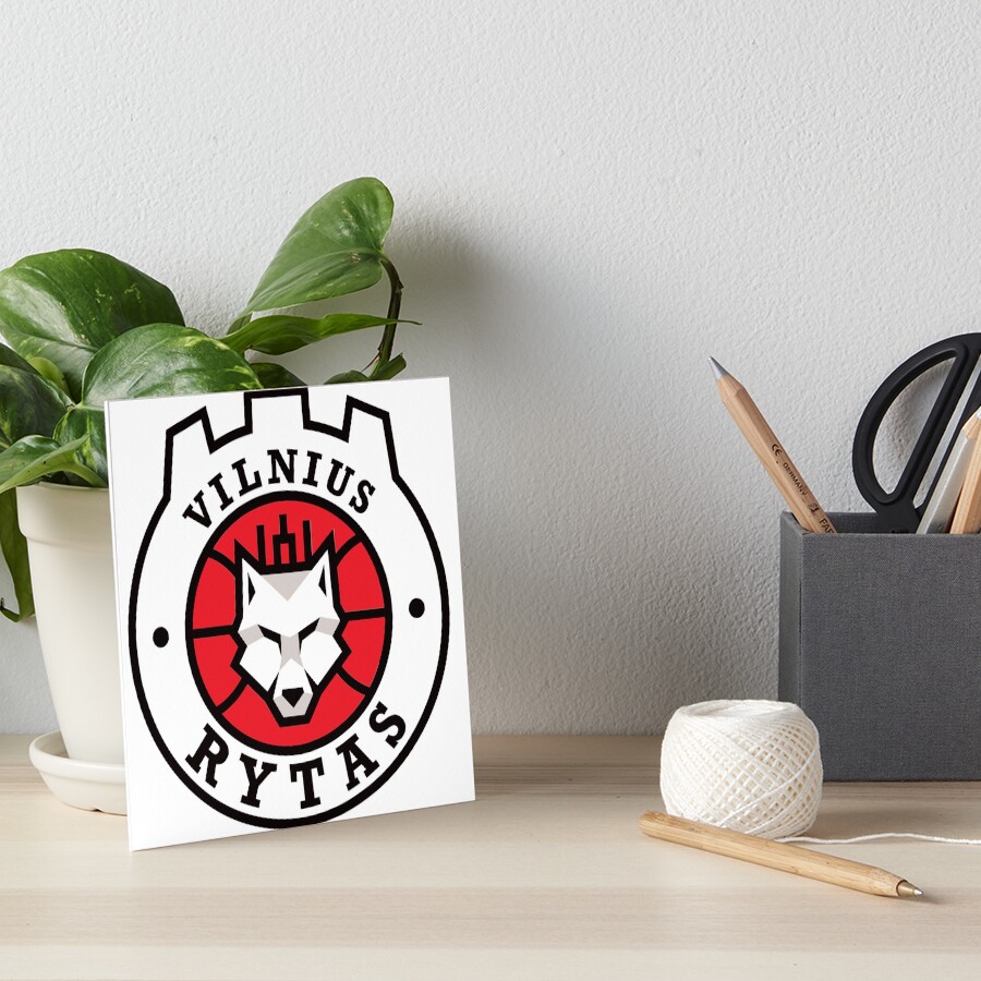 "Lietuvos Rytas Logo" Art Board Print for Sale by lithoman2 | Redbubble