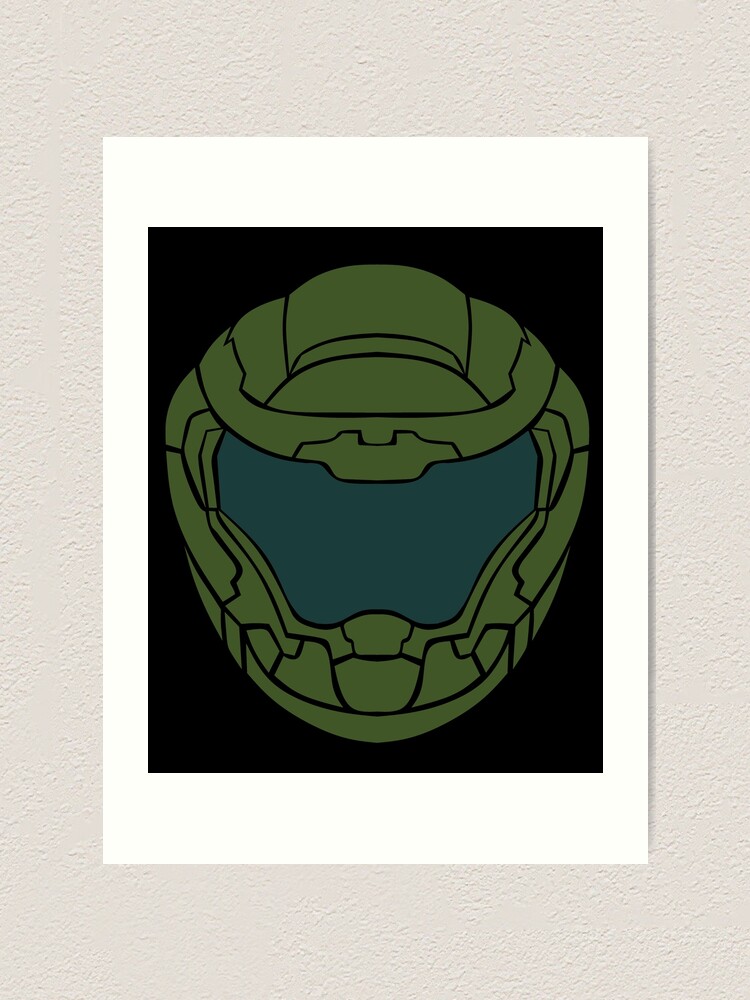 "Tribal - Doomguy" Art Print by yukimaru-kun | Redbubble