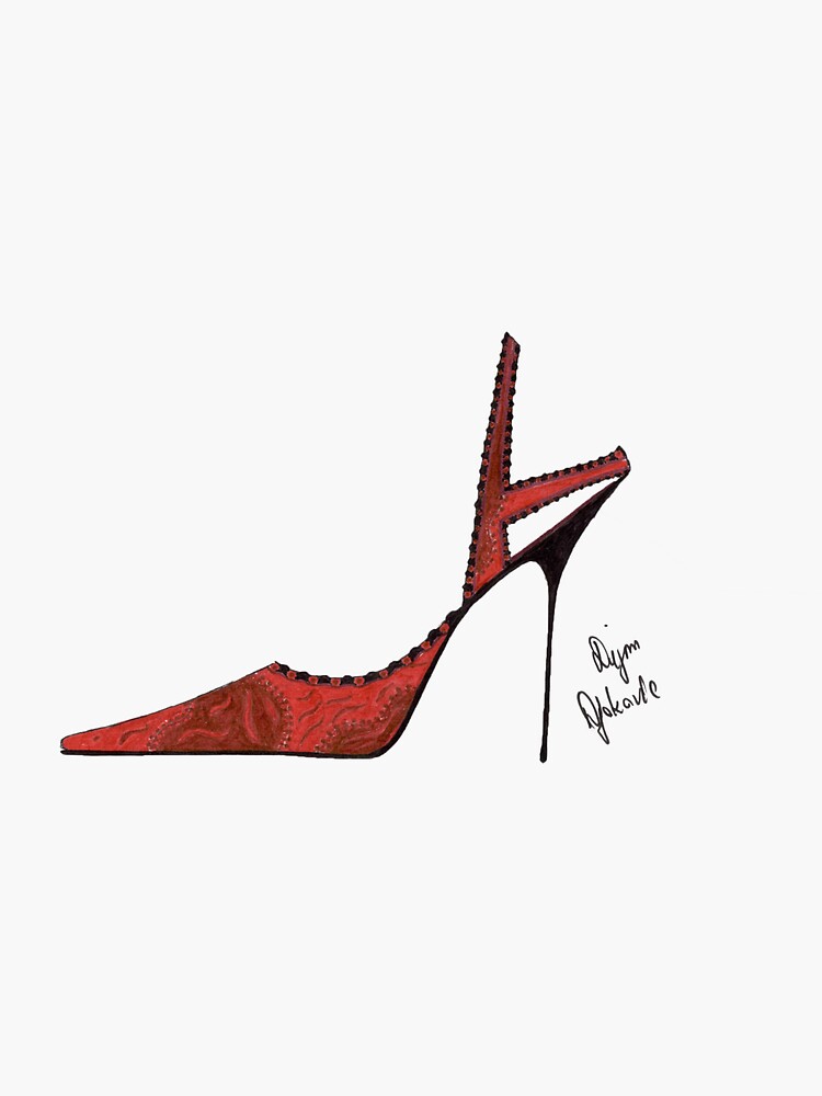 "First shoe " Sticker by Dexfta | Redbubble