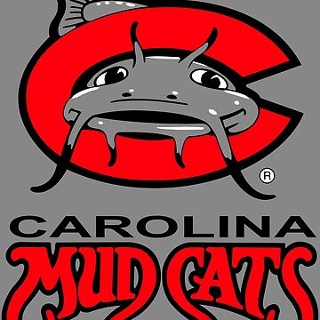 "Carolina Mudcats" Sticker for Sale by solut | Redbubble