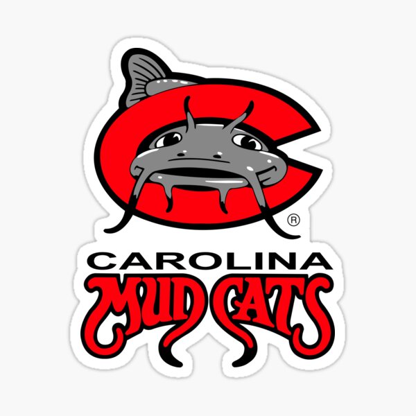 "Carolina Mudcats" Sticker for Sale by solut | Redbubble