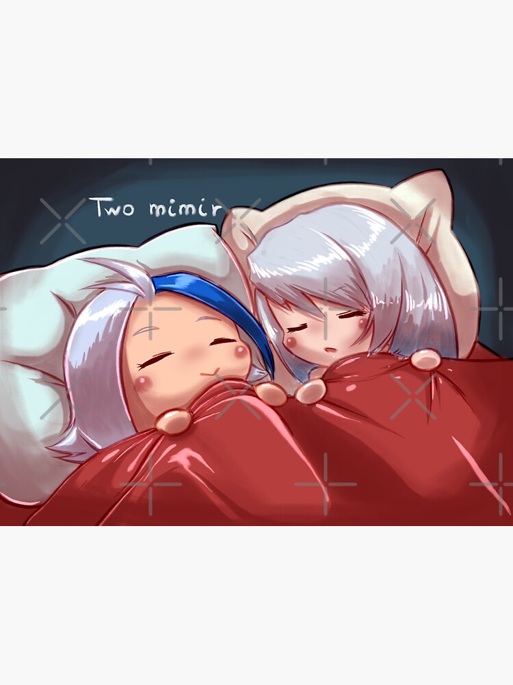 "A mimir (two mimir)" Sticker by MartinUve | Redbubble