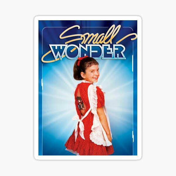 "Small Wonder - retro 80s TV sitcom show" Sticker by Amberflash | Redbubble