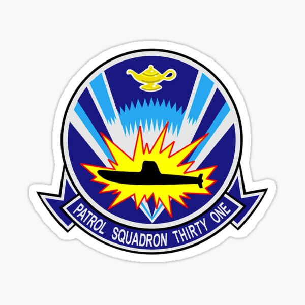 "VP-31 Black Lightning Crest" Sticker for Sale by Quatrosales | Redbubble