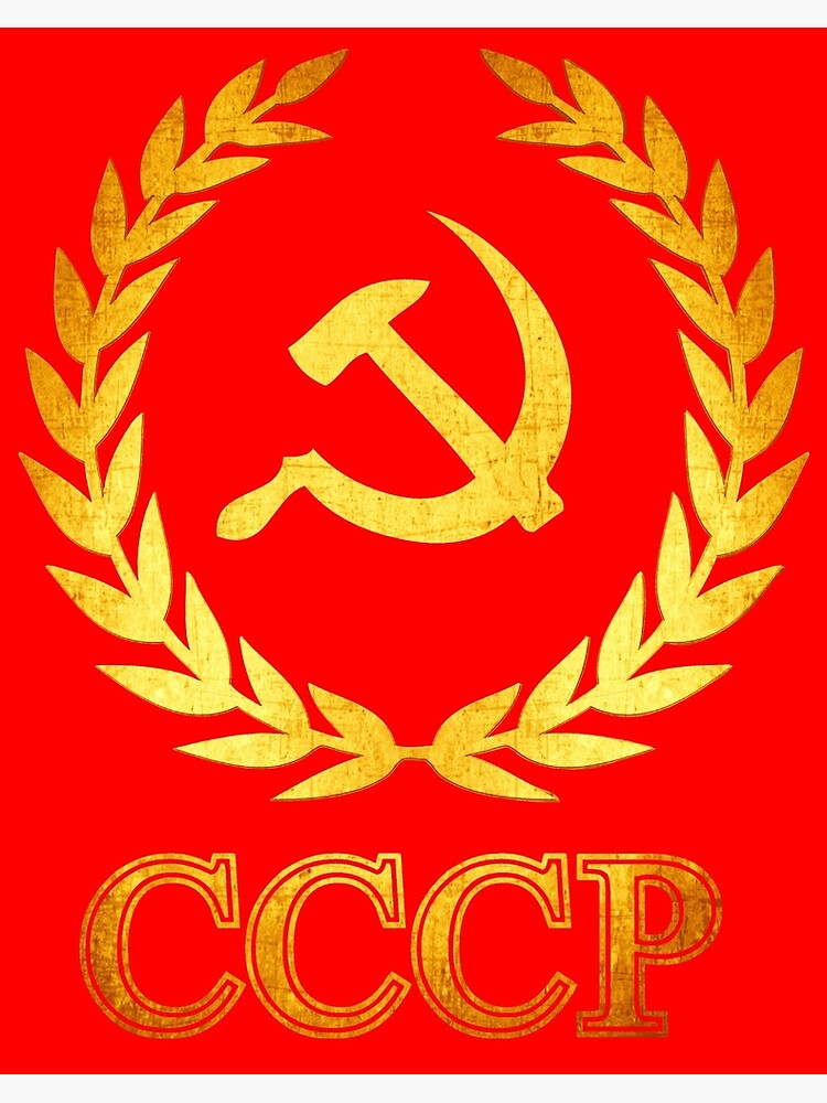 "CCCP" Poster by NAGISA57 | Redbubble