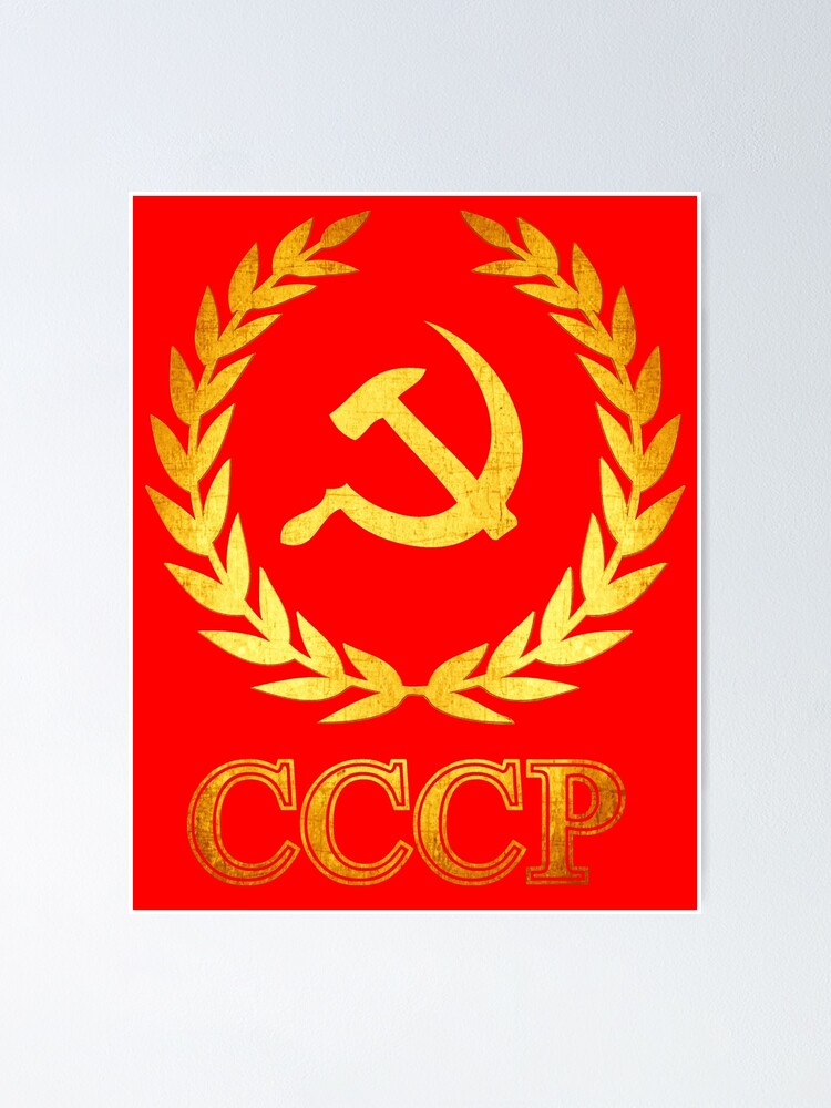 "CCCP" Poster by NAGISA57 | Redbubble