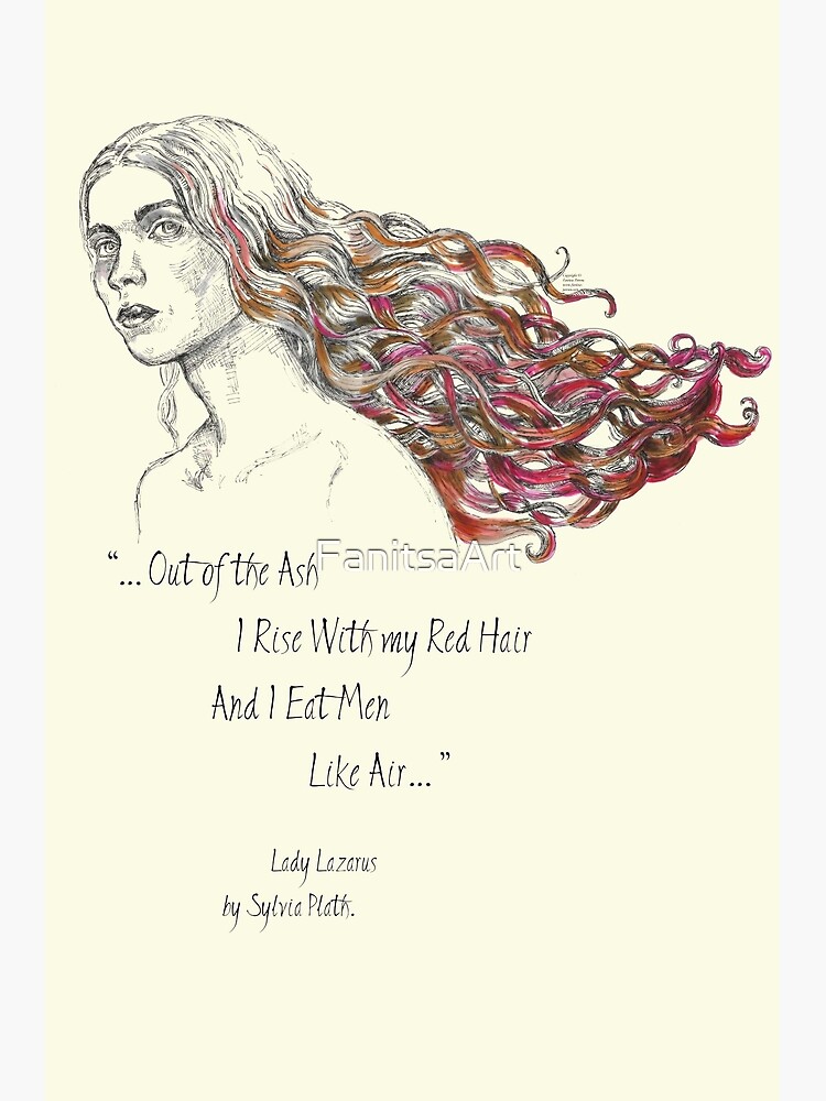 "Lady Lazarus." Art Print for Sale by FanitsaArt | Redbubble