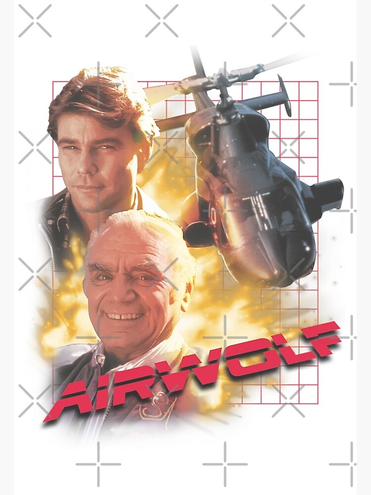 "Airwolf" Poster for Sale by Ravensclaw3 | Redbubble