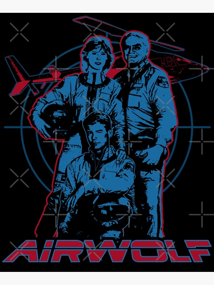 "Airwolf" Poster by Ravensclaw3 | Redbubble