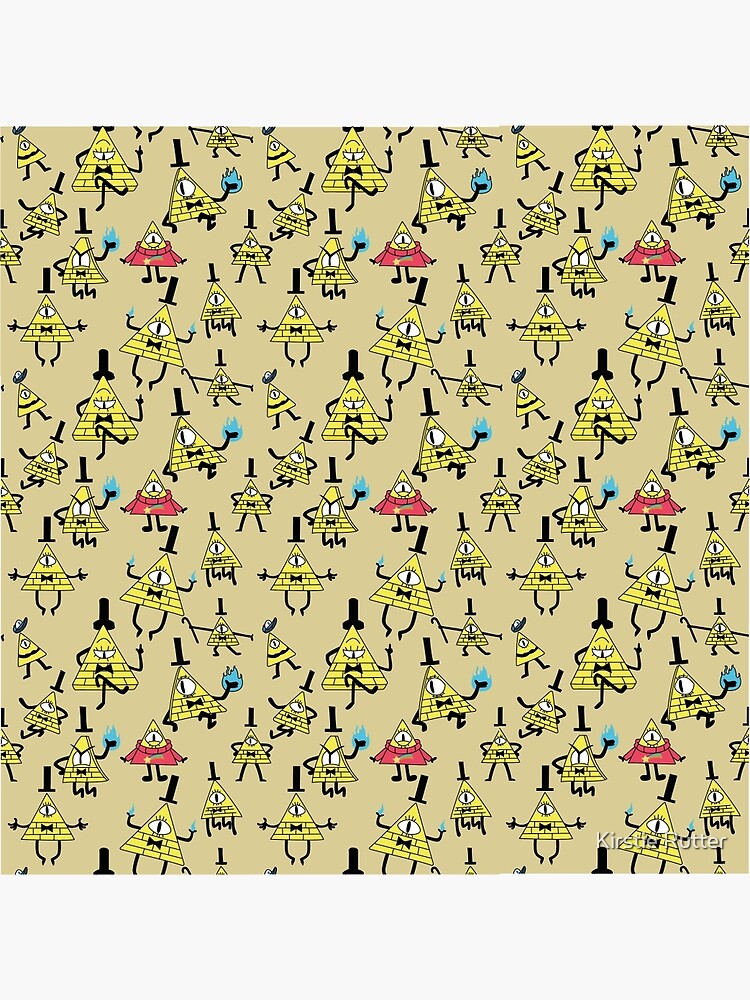 Bill Cipher Pattern Premium Matte Vertical Poster sold by Andrés Felipe ...