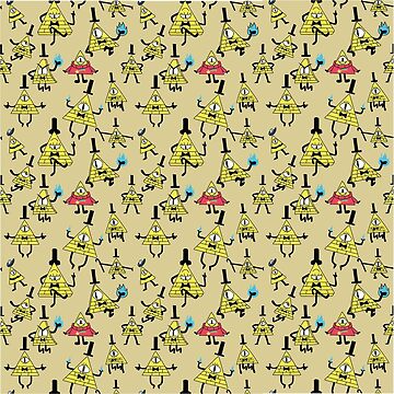 "Bill Cipher Pattern" Journal for Sale by Kirstie Rutter | Redbubble
