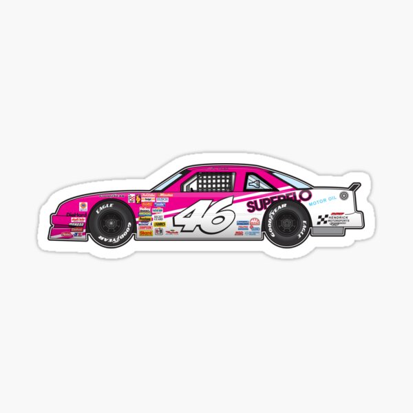 "Cole Trickle #46 Superflo Days of Thunder Illustration" Sticker for ...