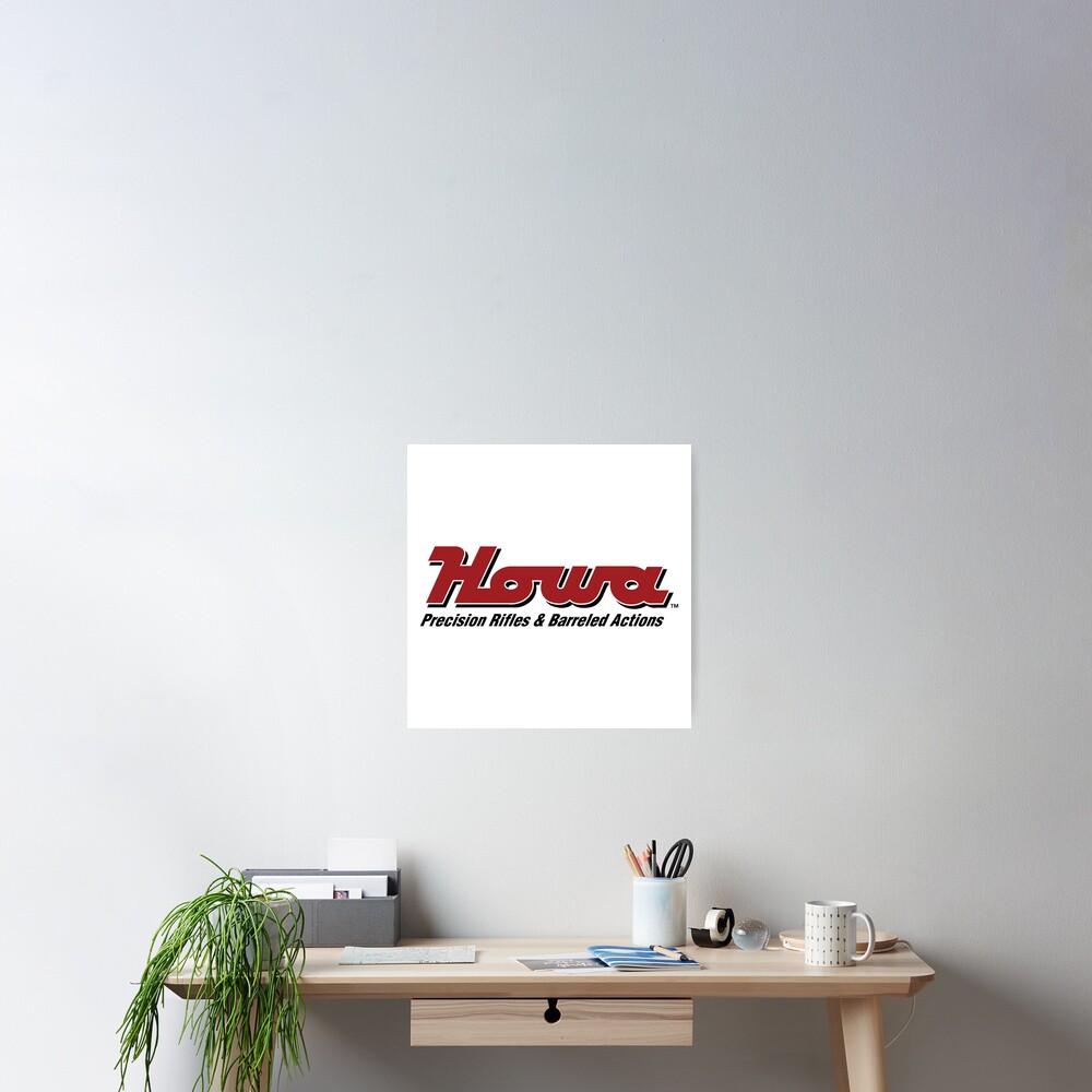 "howa logo" Poster for Sale by TearUnique | Redbubble