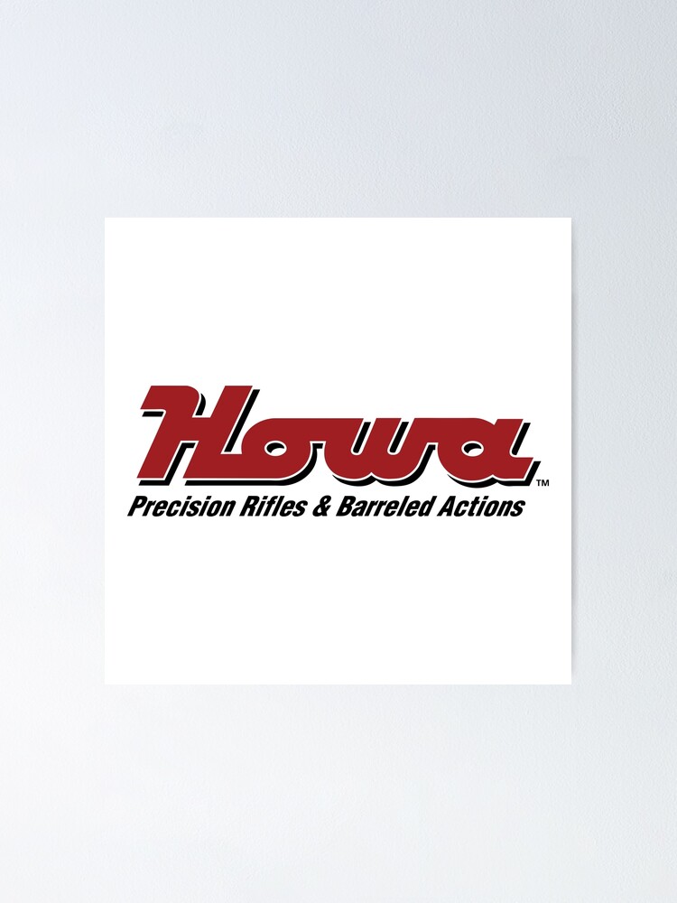 "howa logo" Poster for Sale by TearUnique | Redbubble
