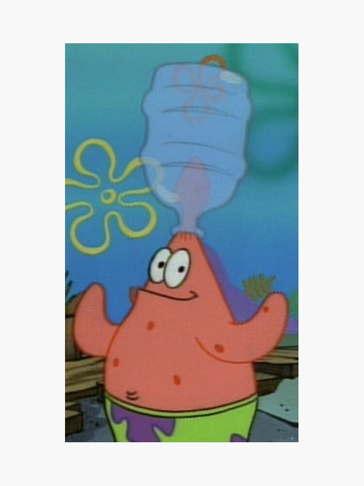 "ConeHead Patrick" Sticker for Sale by Melch- | Redbubble