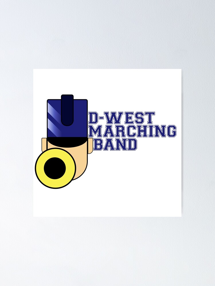 "DW Band Logo with Text" Poster for Sale by MaxJohnson0312 | Redbubble