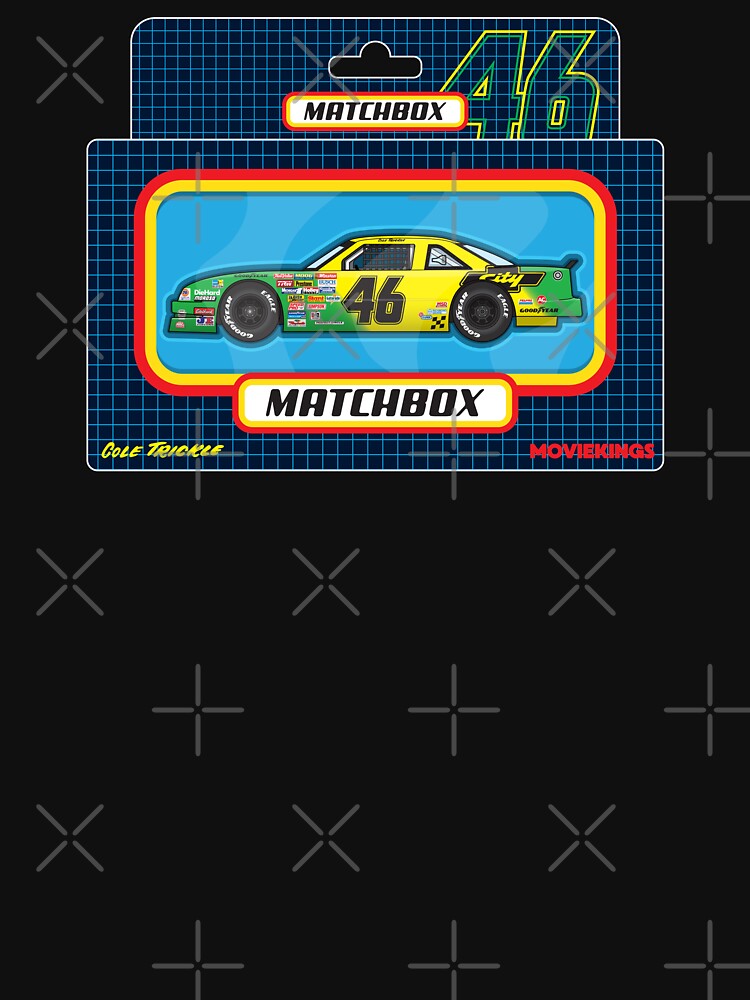 "Cole Trickle #46 City Days of Thunder Matchbox Toy Illustration" T ...