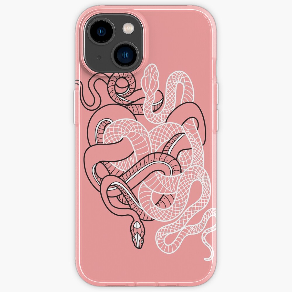"Two intertwined snakes" iPhone Case for Sale by preranajain11 | Redbubble