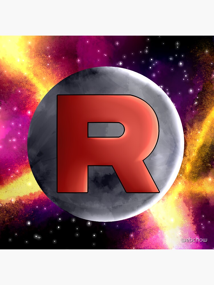 "Team Rocket Logo" Sticker for Sale by webchow | Redbubble