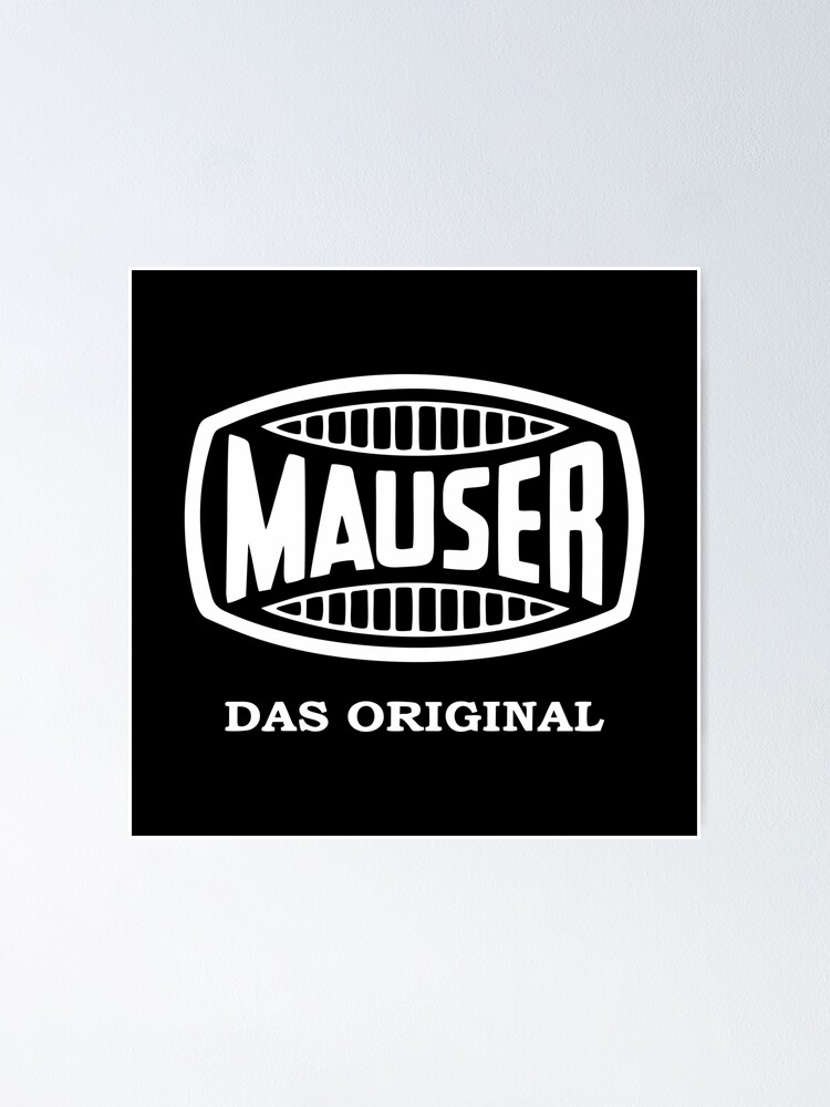 "mauser logo" Poster by DeskWubba | Redbubble