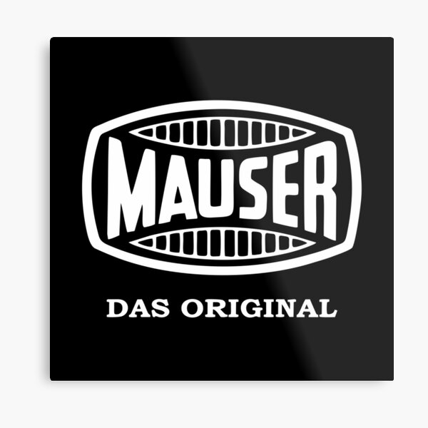 "mauser logo" Metal Print by DeskWubba | Redbubble