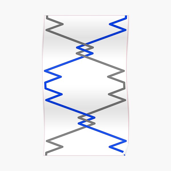 "Bell Ringing - TREBLE BOB HUNT 6 OPPOSITES" Poster by SuzySuperlative ...