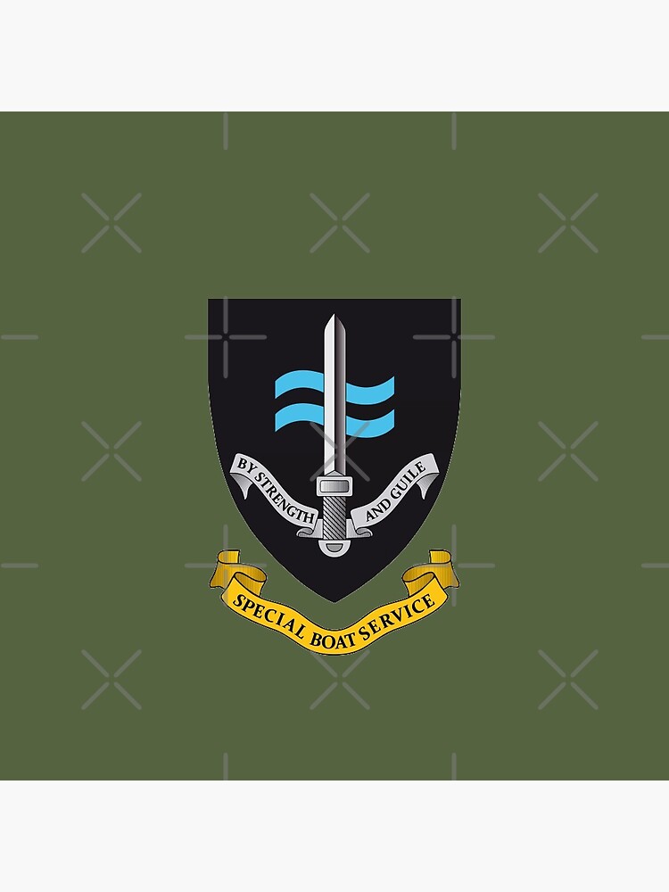 "British Royal Navy SBS - Special Boat Service Logo" Pin for Sale by AJ ...