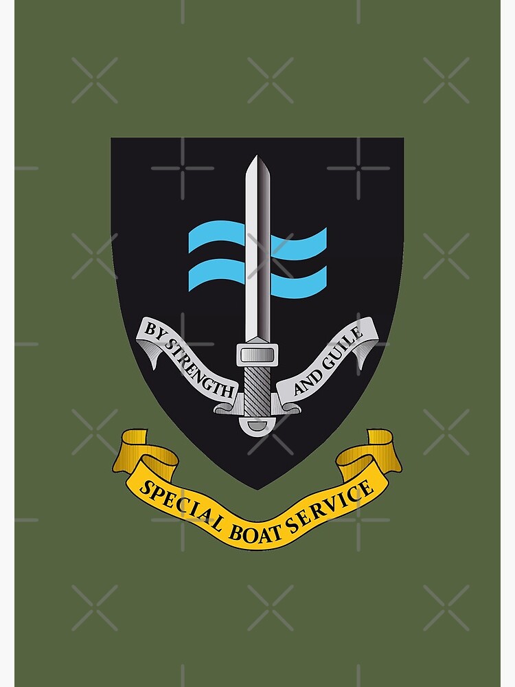 "British Royal Navy SBS - Special Boat Service Logo" Spiral Notebook ...
