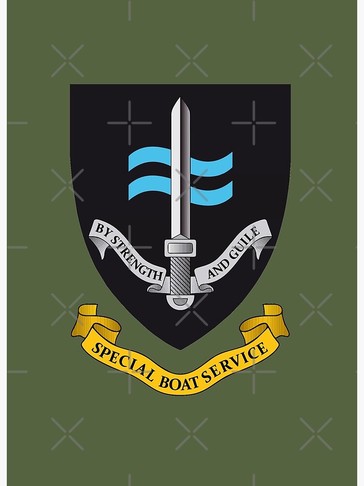 Uk Sbs Logo Britain British Royal Navy Special Boat Service (SBS)