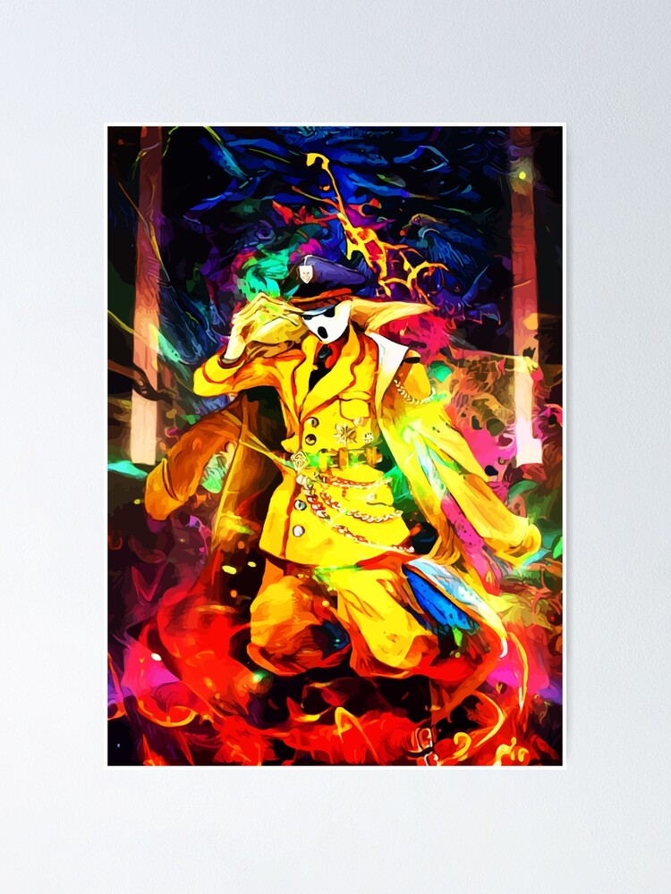 "Faceless Phantom" Poster by hustlart | Redbubble