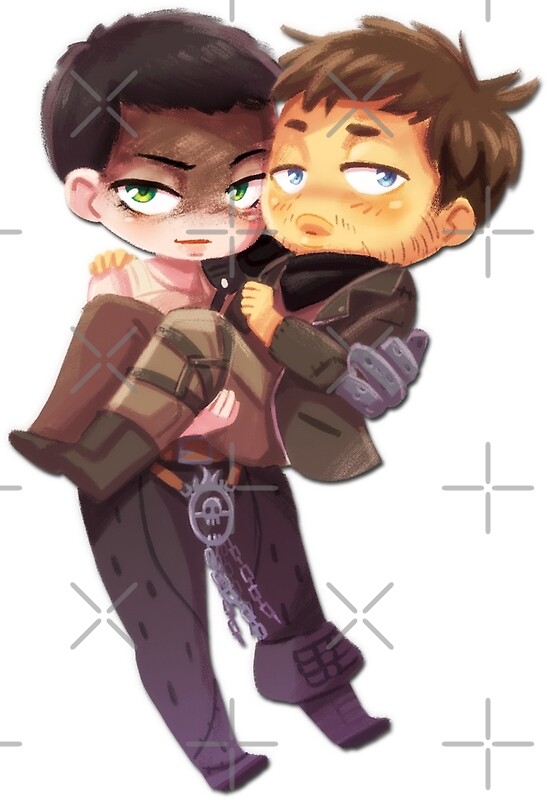 "Mad Max - Chibi Max + Furiosa" by youkaiyume | Redbubble