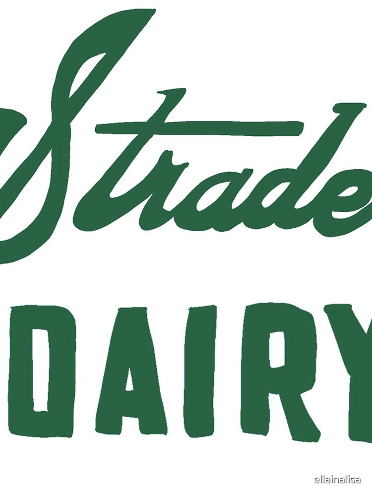 "Strader's Dairy Logo" iPhone Case for Sale by ellainalisa | Redbubble