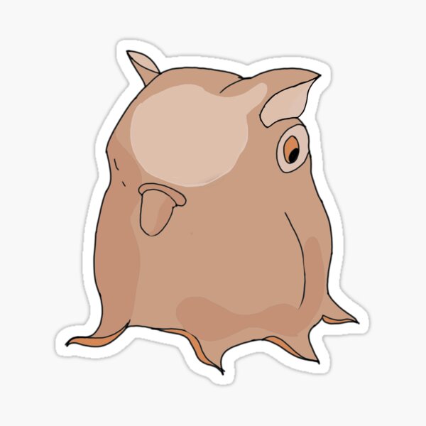 "Dumbo Octopus" Sticker by kathrynrr | Redbubble
